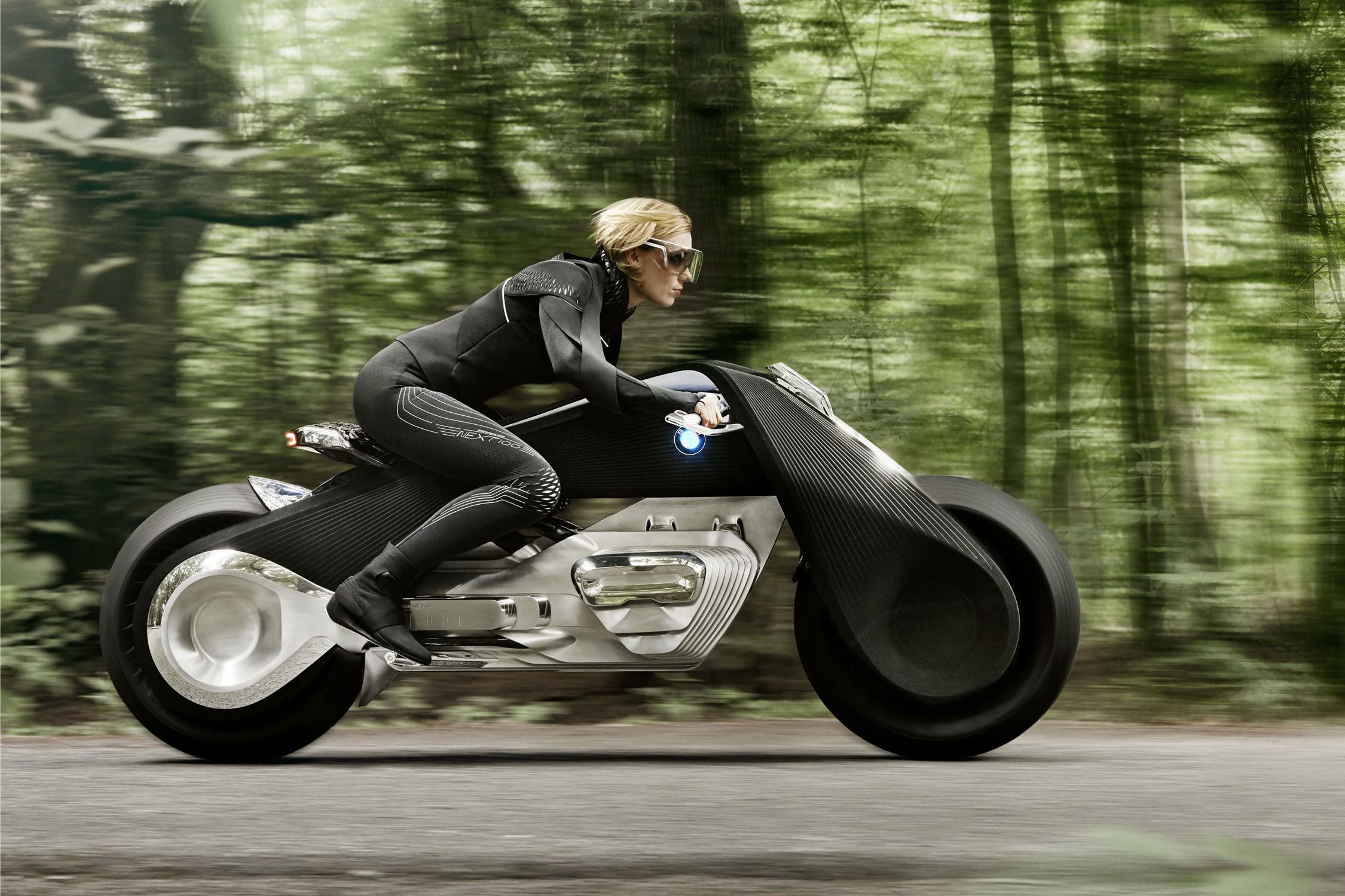 BMW Motorrad Vision Next 100 Concept : La moto flexible et intelligente ...