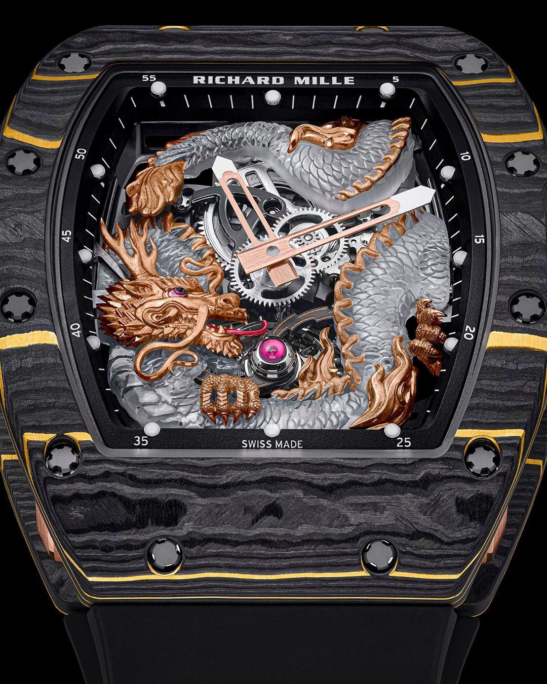 RM 57-03 Sapphire Dragon : La montre la plus ambitieuse signée Richard ...
