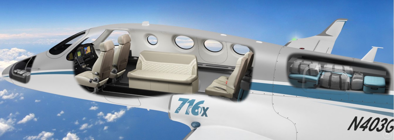 Stratos 716X : Un nouvel aéronef performant et personnalisable