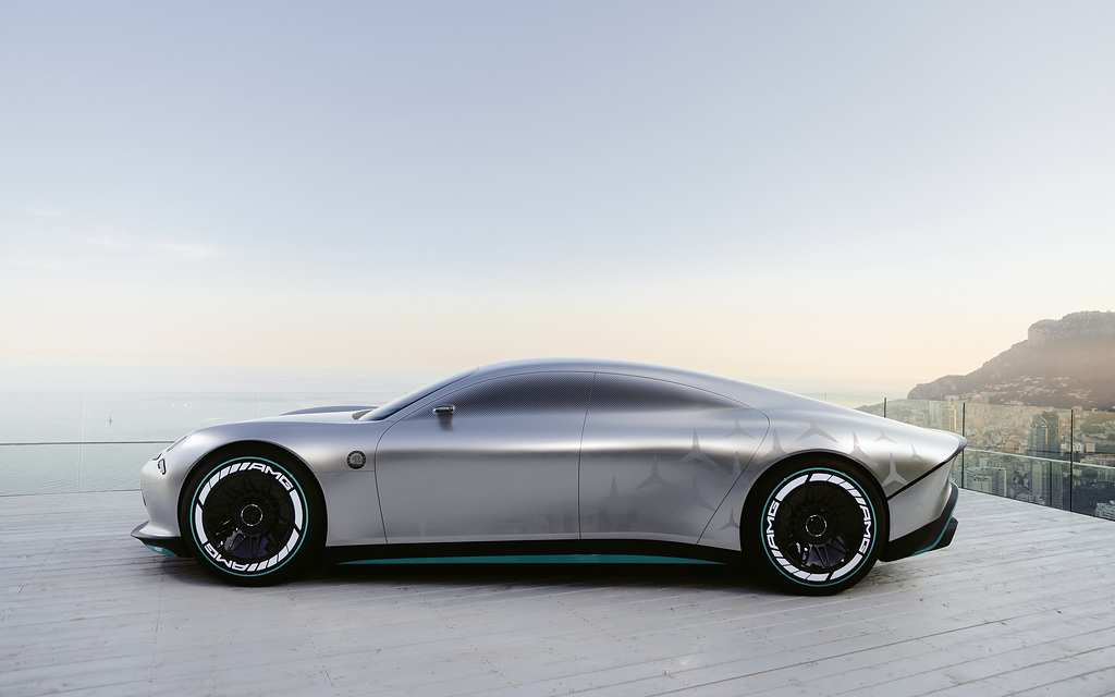 Mercedes Vision AMG : Une berline GT électrique à l'allure futuriste