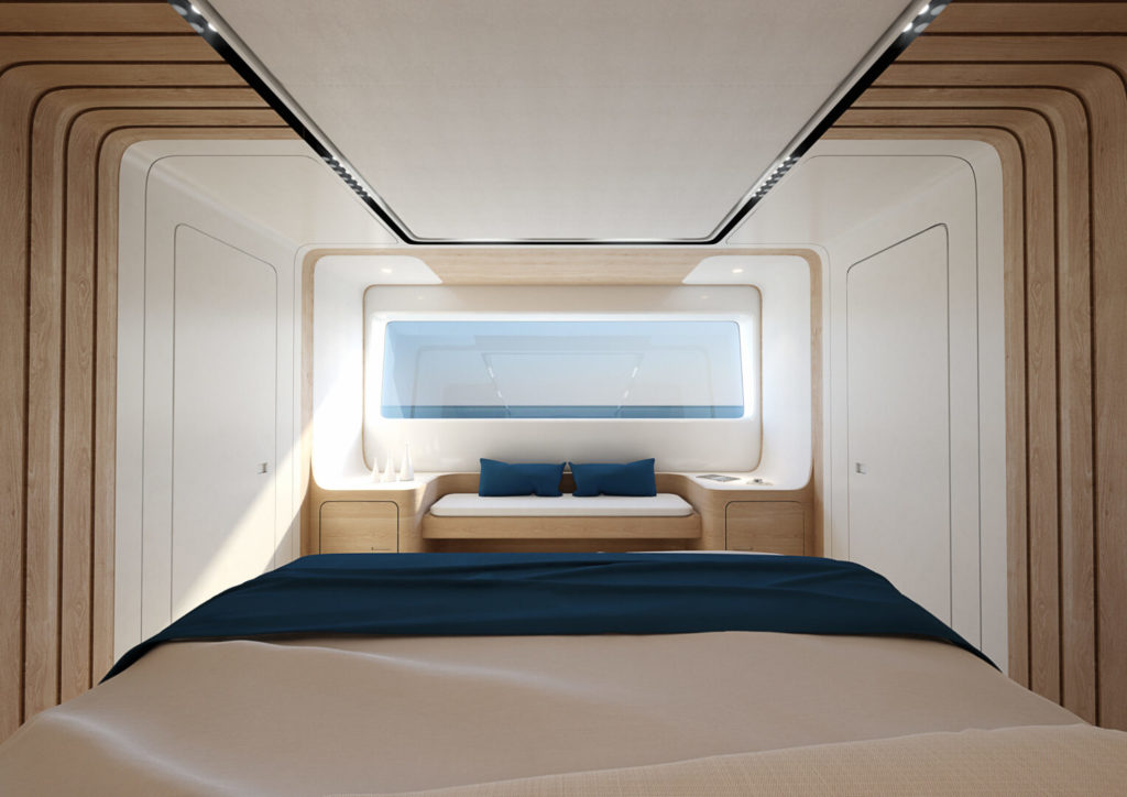 Oneiric : Un catamaran aux lignes futuristes par Rossonari et Zaha ...