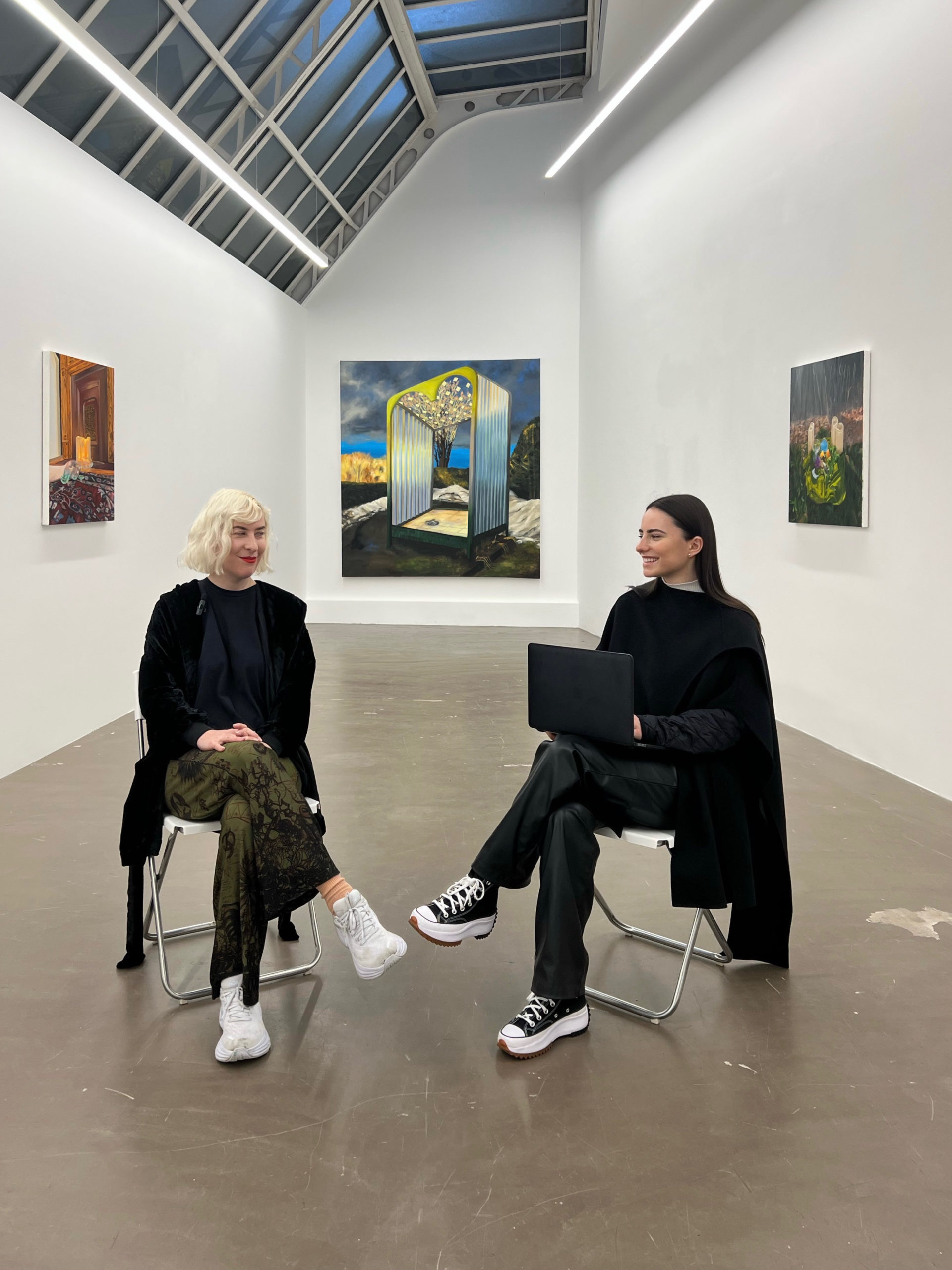 Kelsey Shwetz “Pale Slope of The Hour” Galerie Julien Cadet : Entre ...