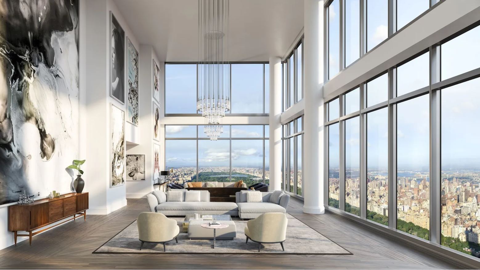 Adrian Smith & Gordon Gill Architecture : Découverte d'un sublime penthouse new-yorkais à vendre ...
