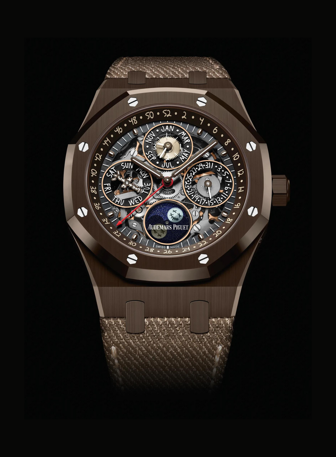 Audemars Piguet Royal Oak Quantième Perpétuel Squelette "Cactus Jack ...